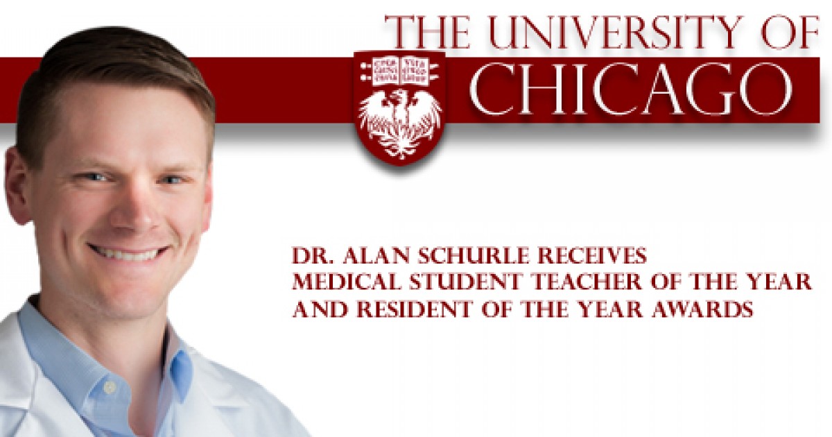 Dr. Alan Schurle Receives Medical Student Teacher of the Year and ...